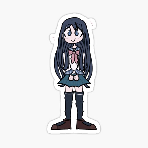 "Sayaka Maizono" Sticker for Sale by Crabitious | Redbubble