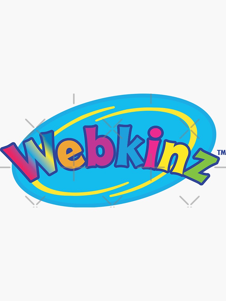 "Webkinz" Sticker by sarahhawleyy | Redbubble