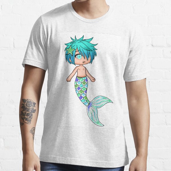 "Sad Merman Gacha Life Edit " T-shirt for Sale by I-Hate-School ...