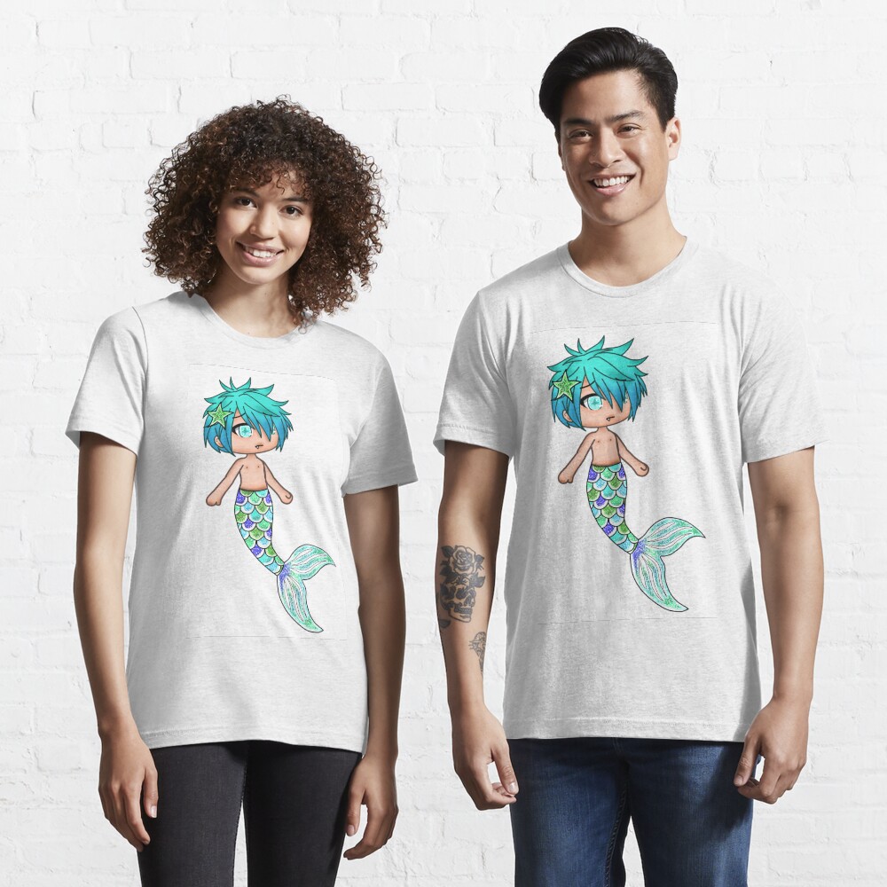 "Sad Merman Gacha Life Edit " T-shirt for Sale by I-Hate-School ...