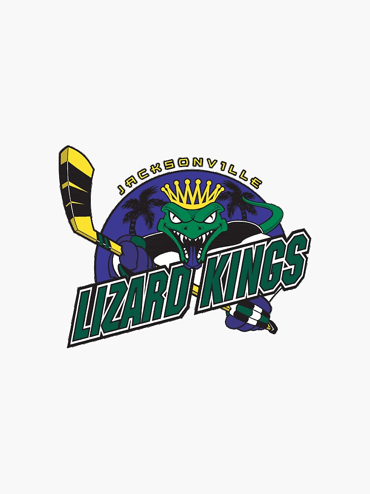 "Jacksonville Lizard Kings" Sticker for Sale by jaycopland13 | Redbubble