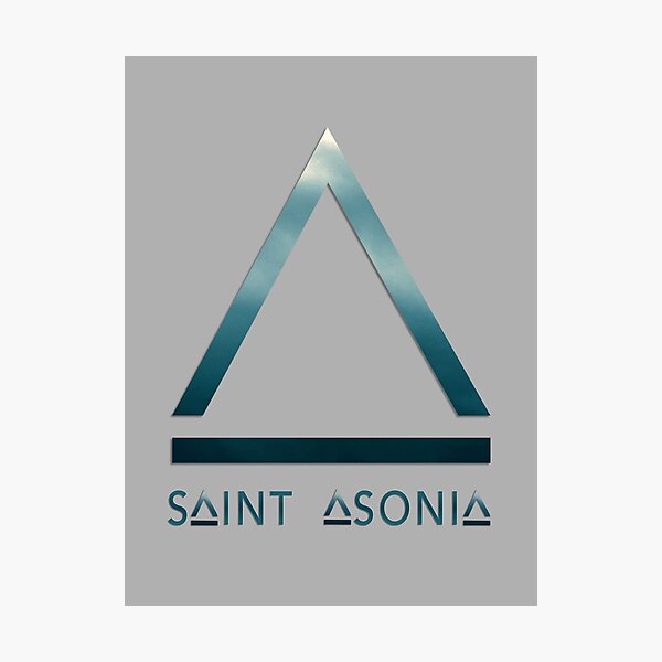 "Saint Asonia Logo" Photographic Print for Sale by cinemore | Redbubble