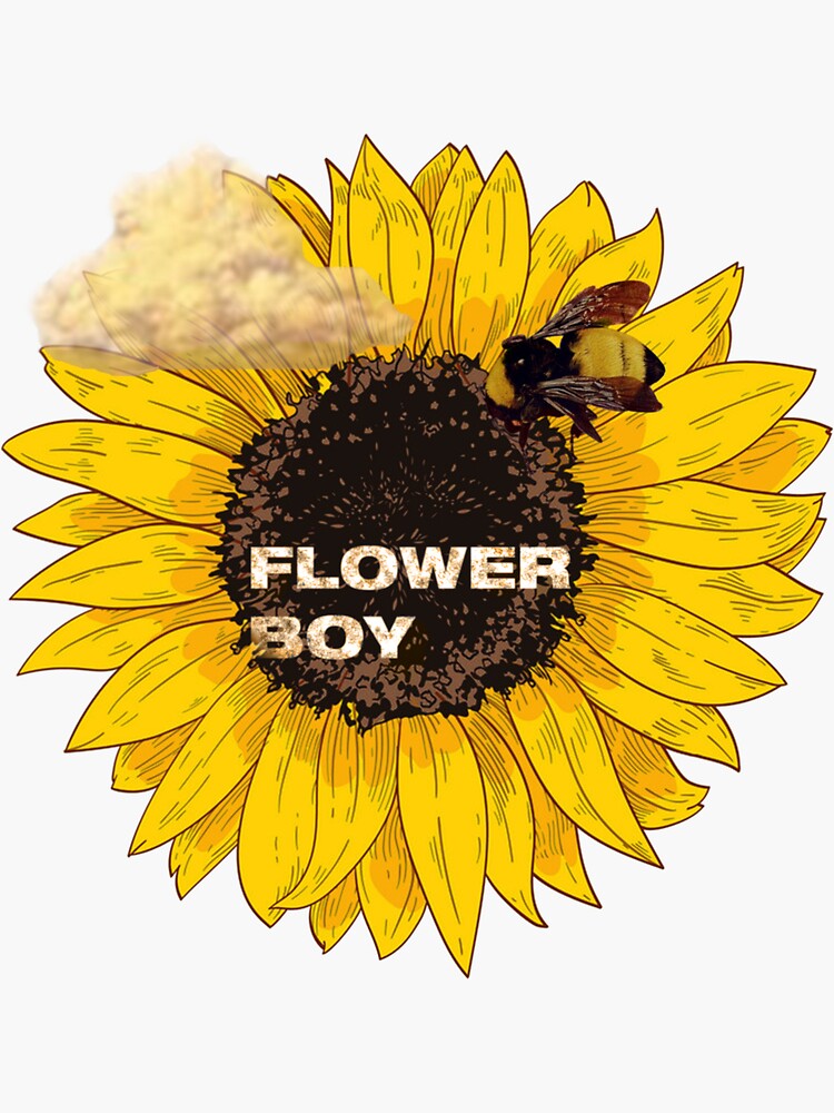 "Tyler, The Creator - Flower Boy" Sticker for Sale by michaeladamn ...