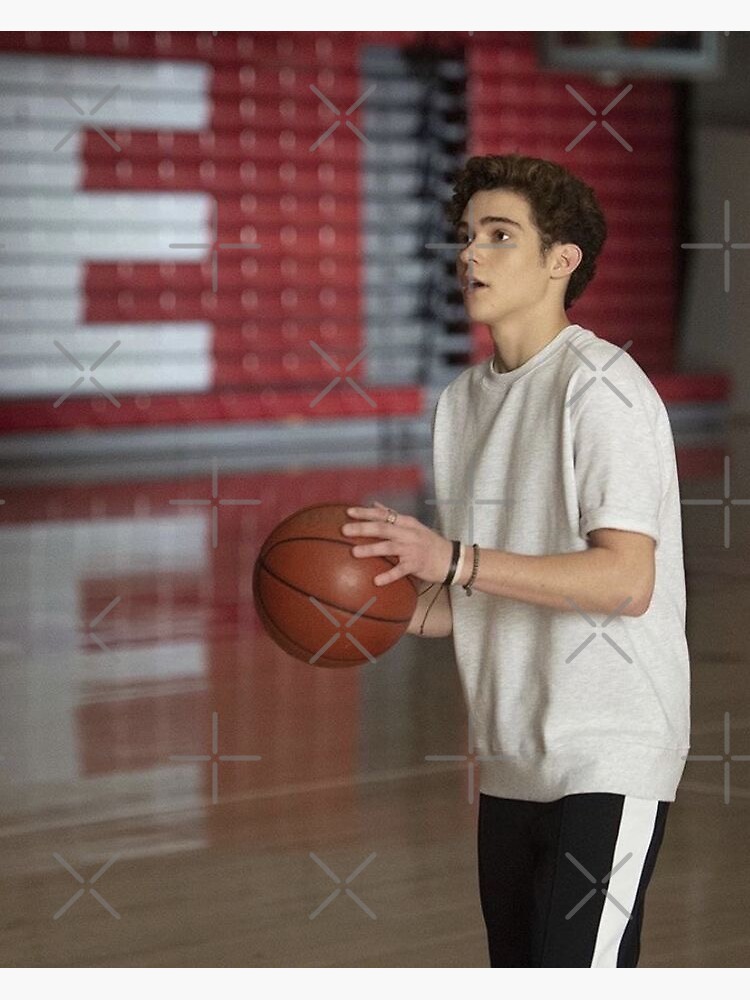 "Ricky playing basketball " Sticker by chloekari | Redbubble