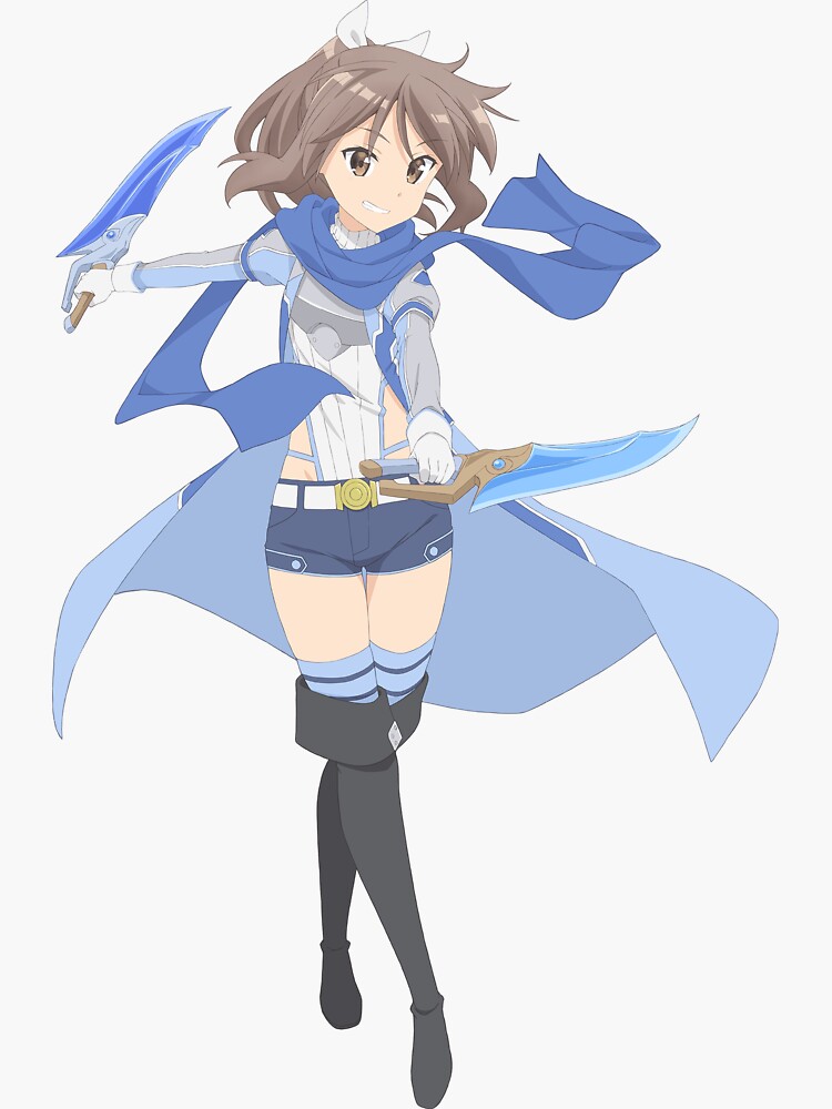 "Sally Bofuri" Sticker by PunderfulShirts | Redbubble