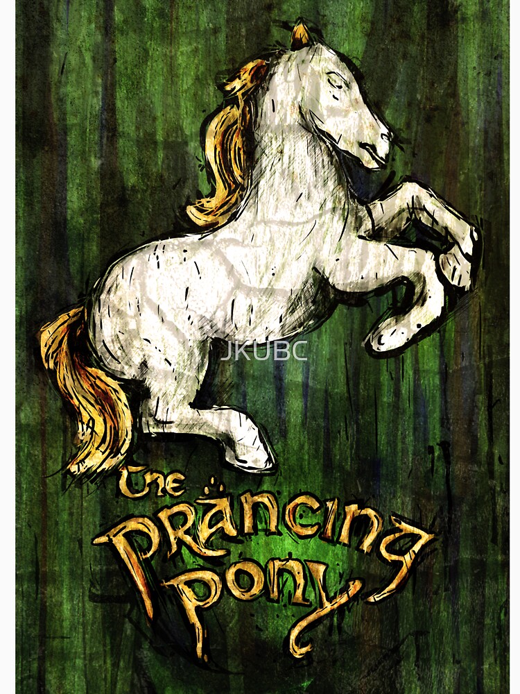 "Sign of the Prancing Pony" T-shirt for Sale by JKUBC | Redbubble ...