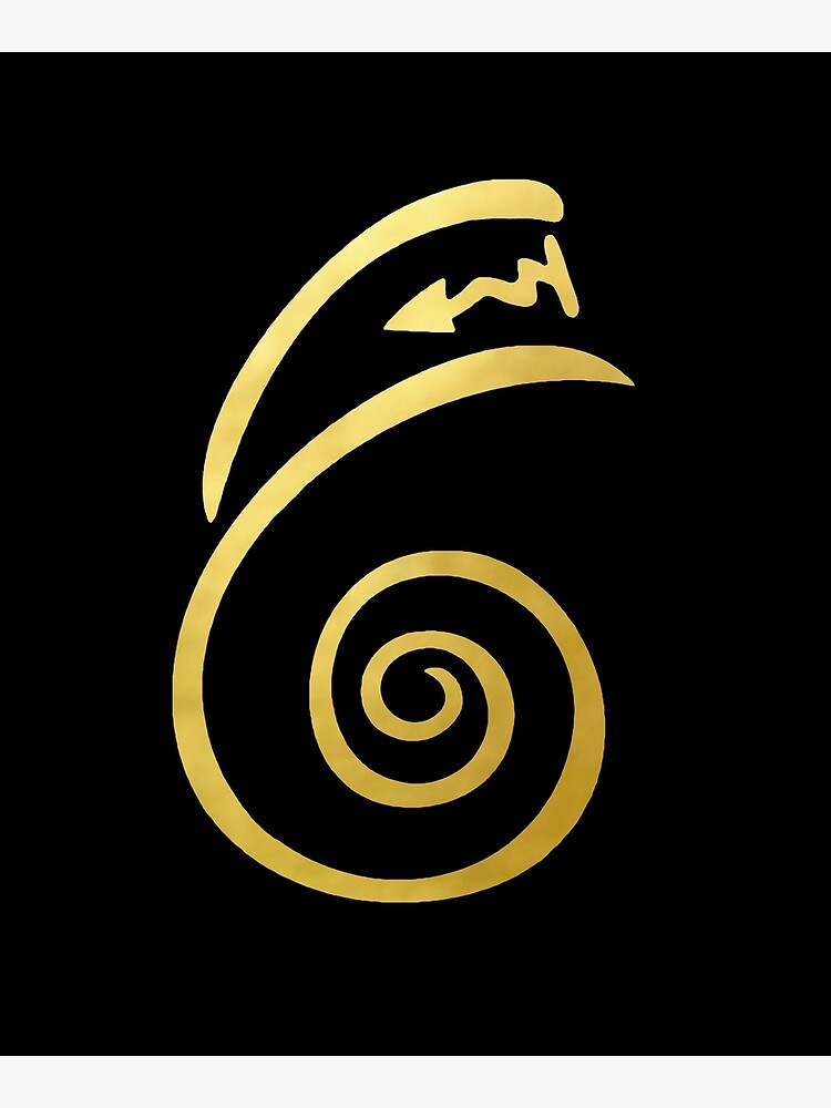 Reiki Healing Dai Ko Myo The Master Symbol Gold Spiritual Element | My ...