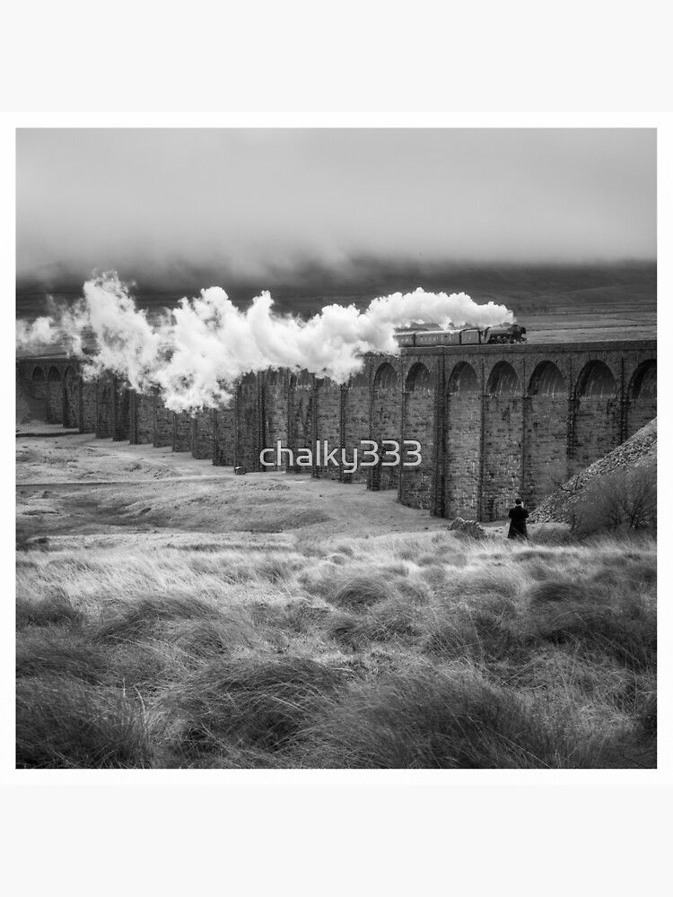 "Flying Scotsman ribblehead viaduct" Poster by chalky333 | Redbubble