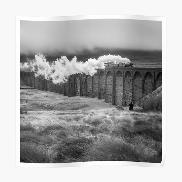 "Flying Scotsman ribblehead viaduct" Poster by chalky333 | Redbubble