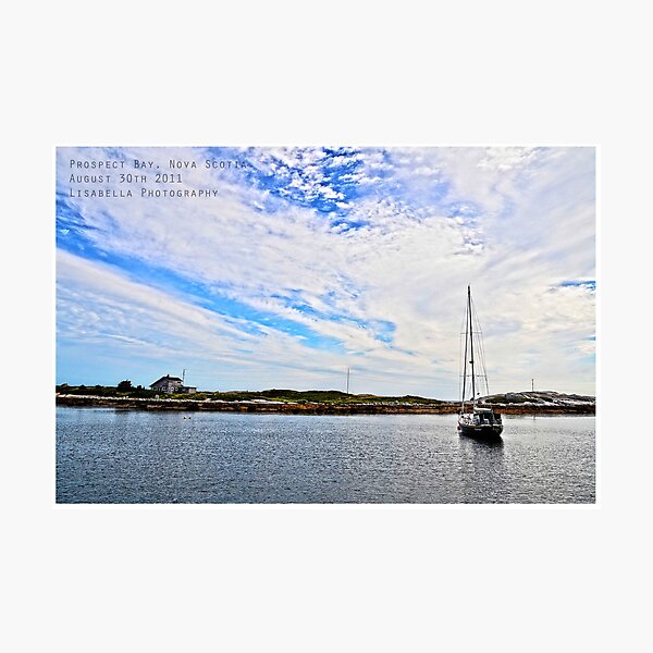 "Prospect Bay, Nova Scotia" Photographic Print for Sale by lisabella ...