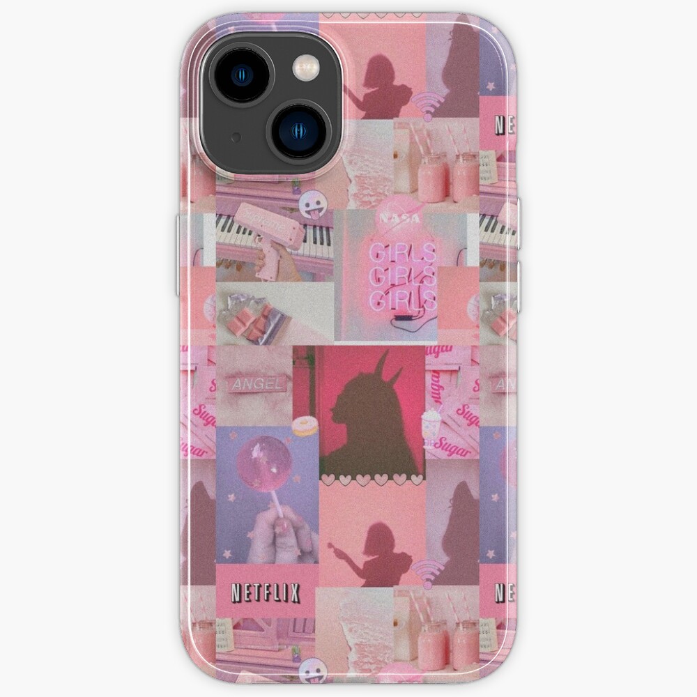 "Pink Aesthetic Edits For Baddies" iPhone Case for Sale by ...