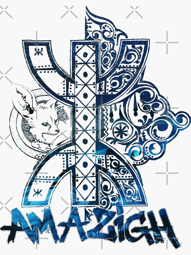 "Berber pattern" Sticker by Parizo | Redbubble