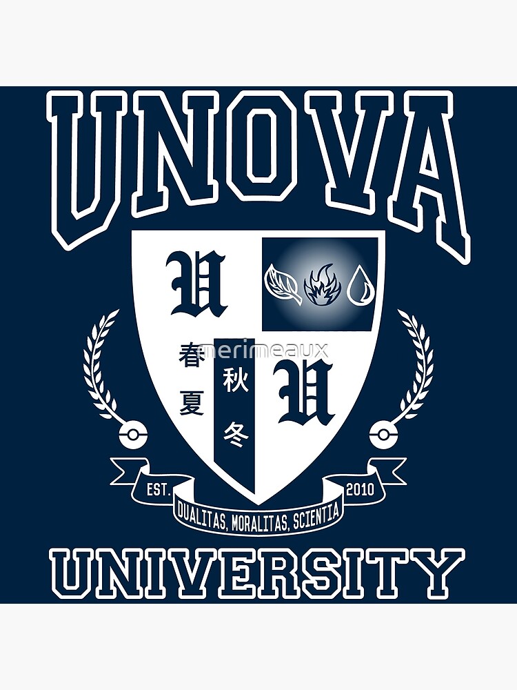 "Unova University" Poster for Sale by merimeaux | Redbubble