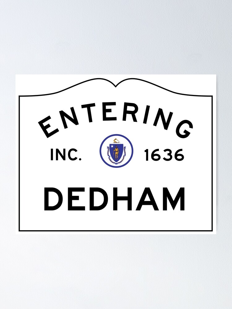 "Entering Dedham Massachusetts - Commonwealth of Massachusetts Road ...