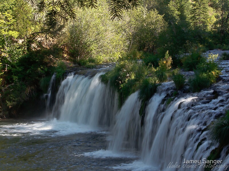 "Butte Creek Falls, Butte Falls Oregon" by Jamey Sanger | Redbubble