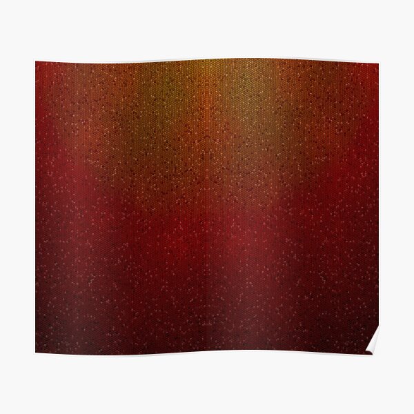 "Red Orange Dragon Scale" Poster for Sale by SolarCross | Redbubble