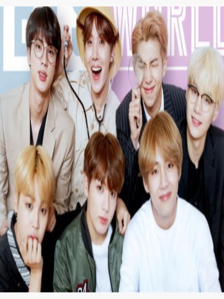 "BTS WORLD POSTER " Sticker by Maeniaa | Redbubble
