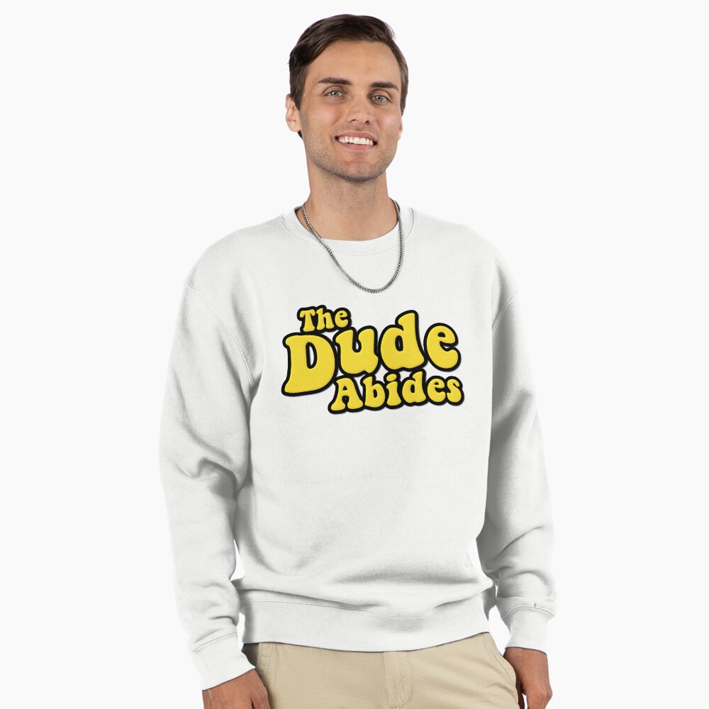 "The Dude Abides" Sticker for Sale by gleekgirl | Redbubble
