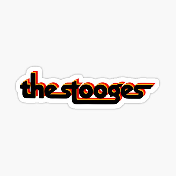 The Stooges Stickers | Redbubble
