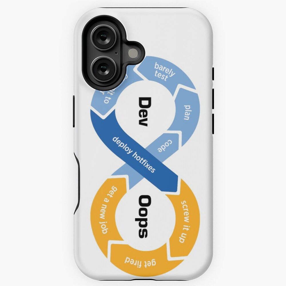 "DevOops (DevOps parody)" Sticker for Sale by PhoenixStudio | Redbubble