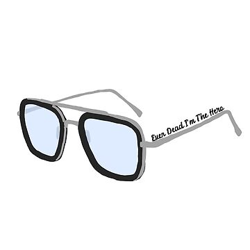 "EDITH glasses" Sticker for Sale by darlingraphics1 | Redbubble