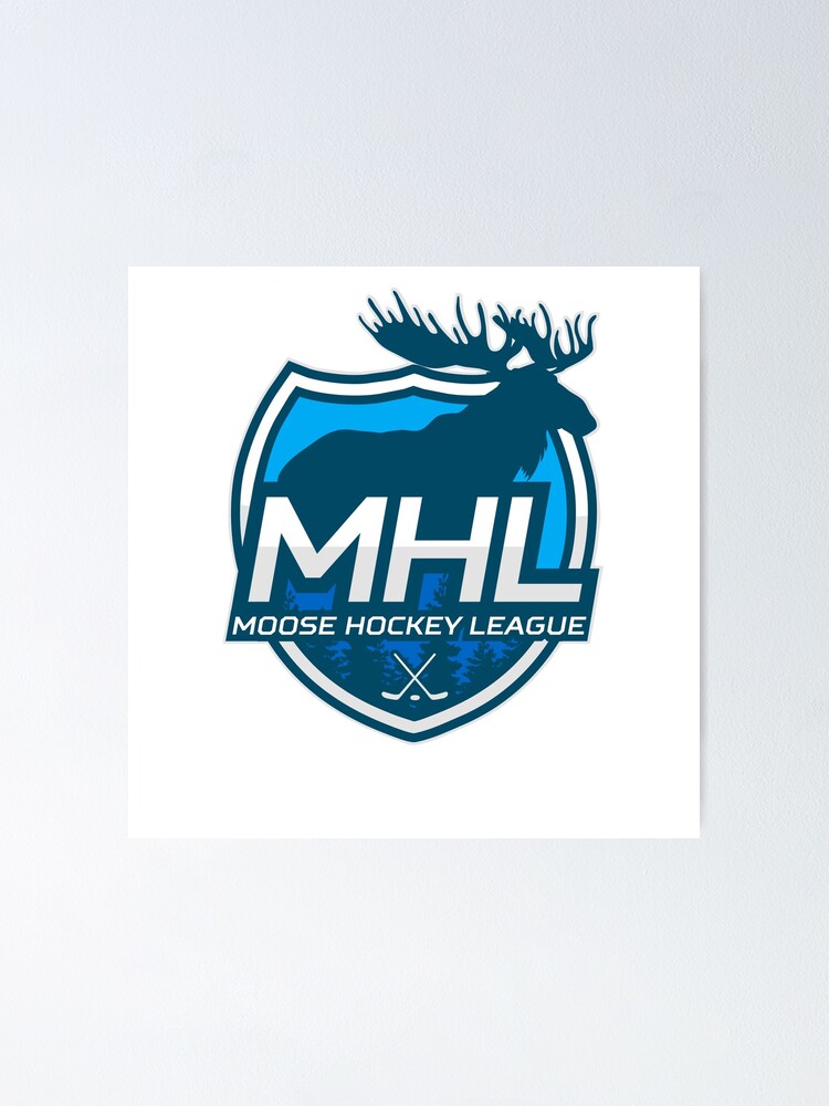 "Basic MHL logo" Poster for Sale by MooseHockey | Redbubble
