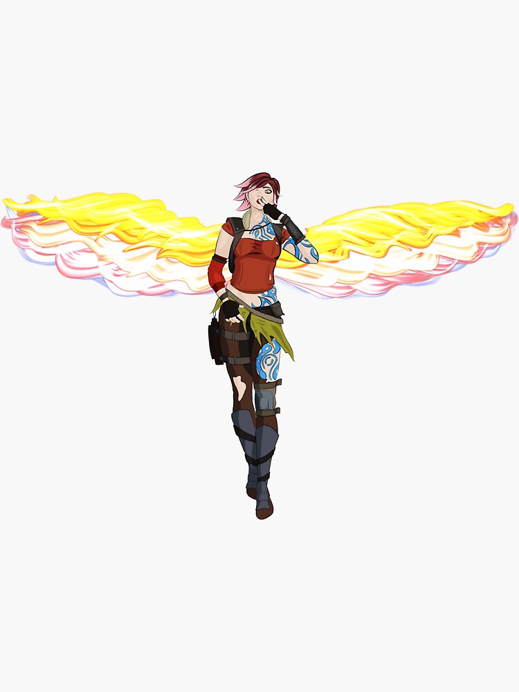 "Borderlands Lilith " Sticker by Oni4219 | Redbubble