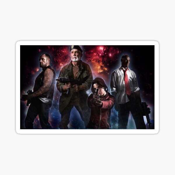 "Left 4 Dead " Sticker by hailey11felton | Redbubble