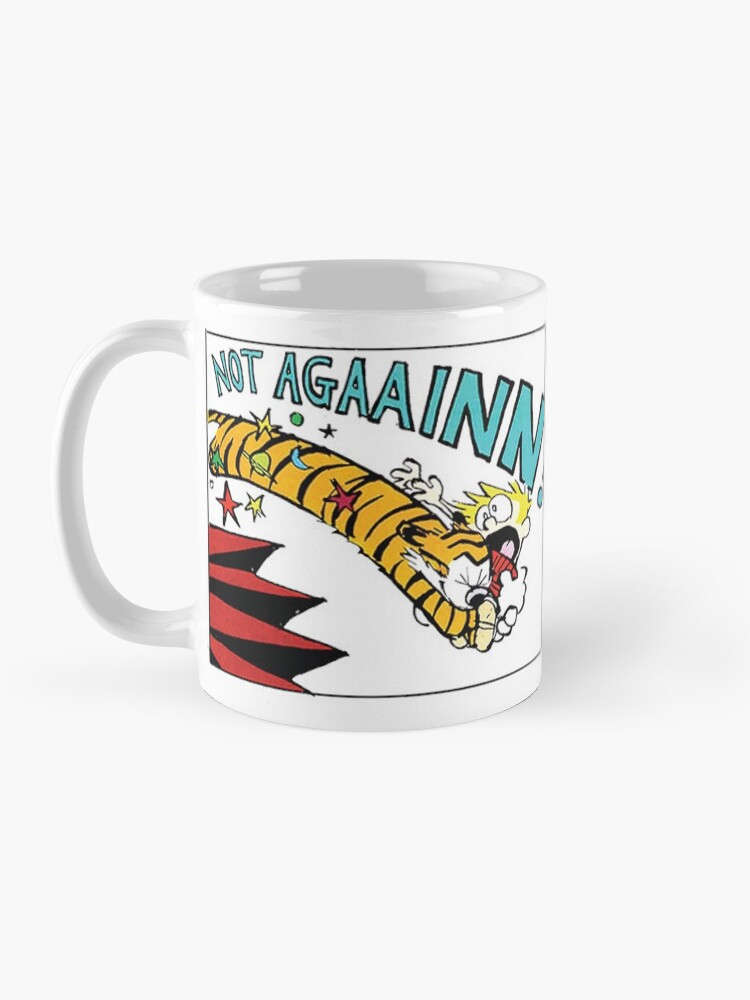 "Hobbes Attacks Calvin Style 7 For Mugs" Coffee Mug for Sale by ...