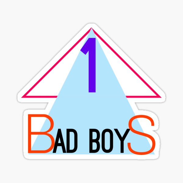 "Bad boys" Sticker for Sale by Nizami92 | Redbubble