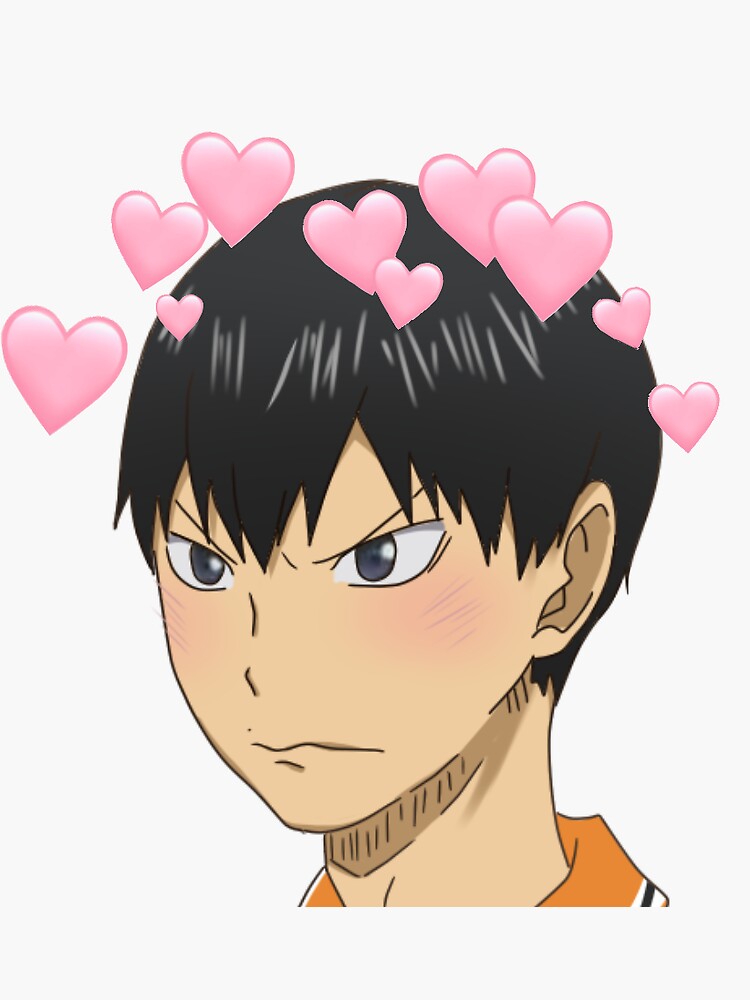 "Cute Tobio Kageyama Sticker" Sticker for Sale by Cinnibunii | Redbubble