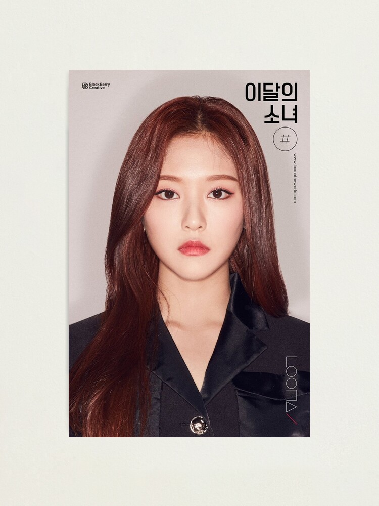 "Hyunjin LOONA beautiful portrait merch" Photographic Print for Sale by ...