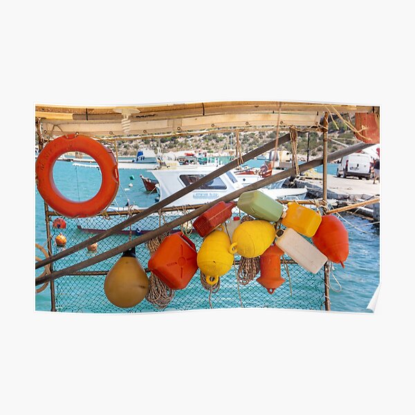 "Tethered buoys," Poster for Sale by sma1050 | Redbubble