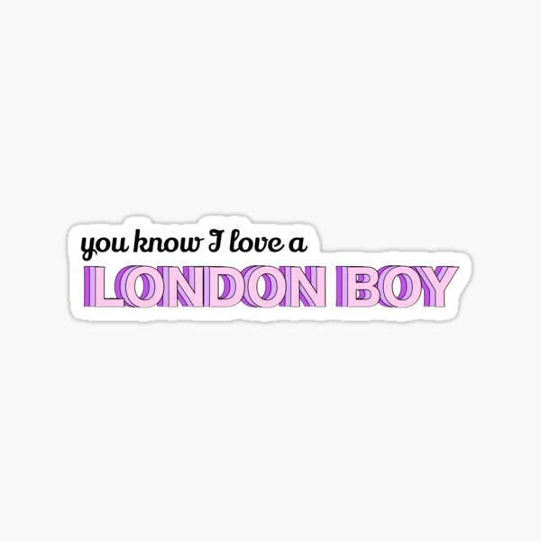 "London Boy Sticker" Sticker for Sale by HWinchester | Redbubble