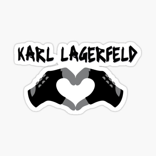 Karl Lagerfeld Stickers | Redbubble