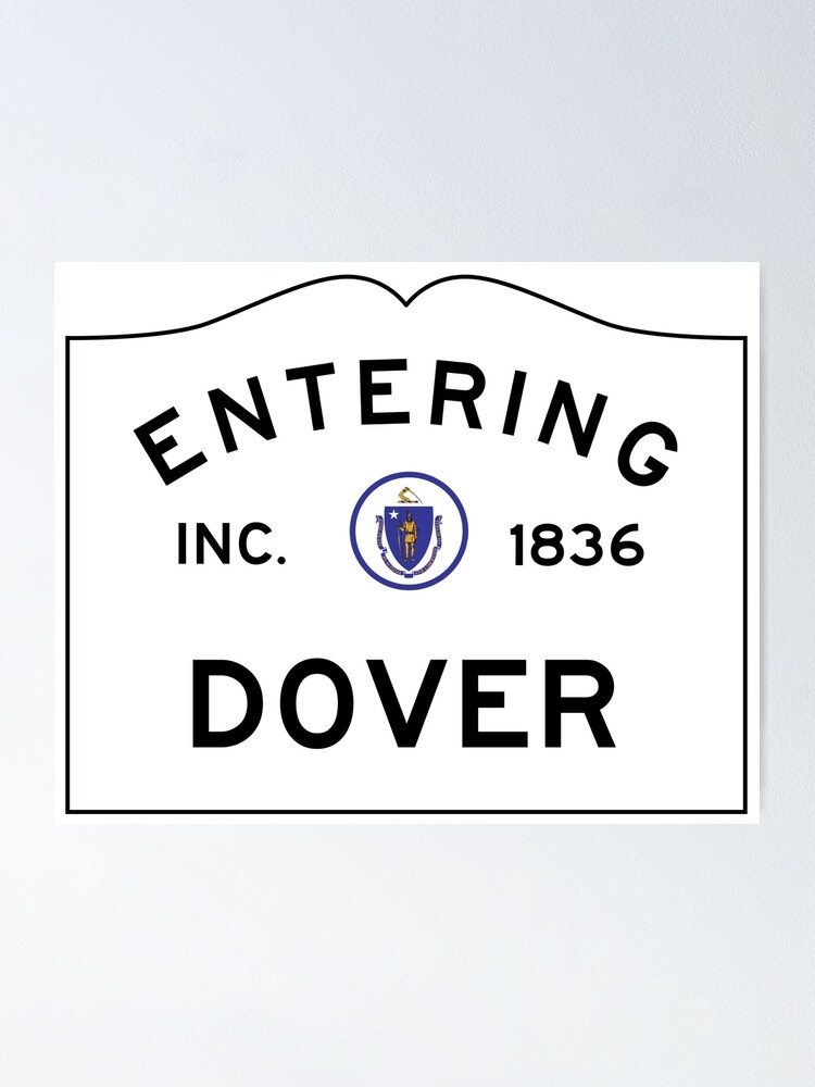"Entering Dover Massachusetts - Commonwealth of Massachusetts Road Sign ...