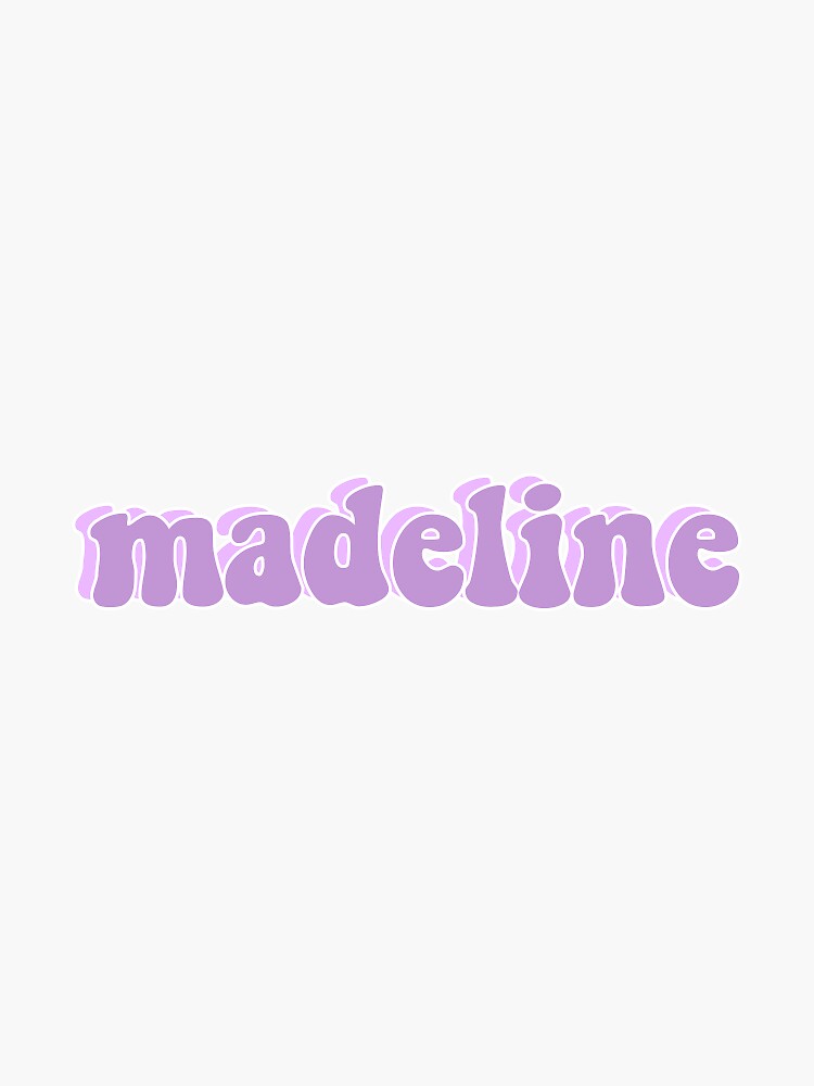 "Madeline" Sticker for Sale by plcheer | Redbubble