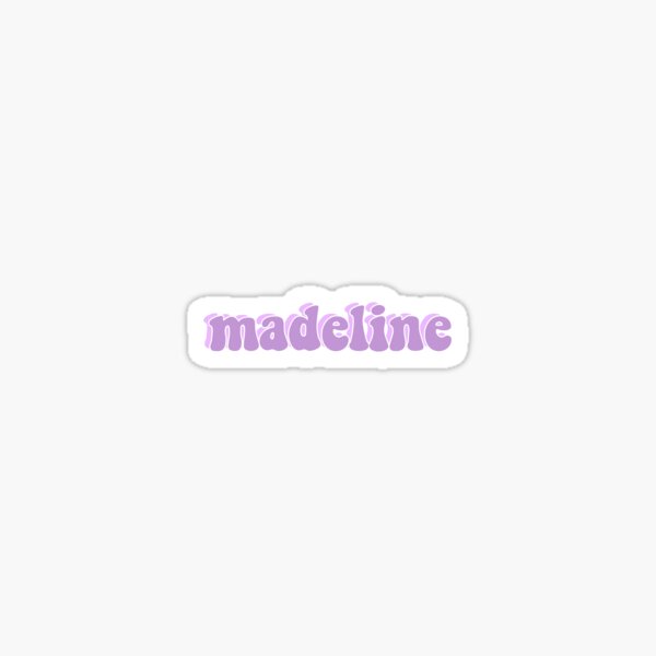 "Madeline" Sticker for Sale by plcheer | Redbubble