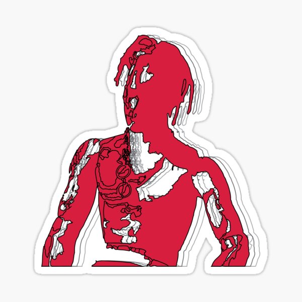 "travis" Sticker by anniemarge | Redbubble
