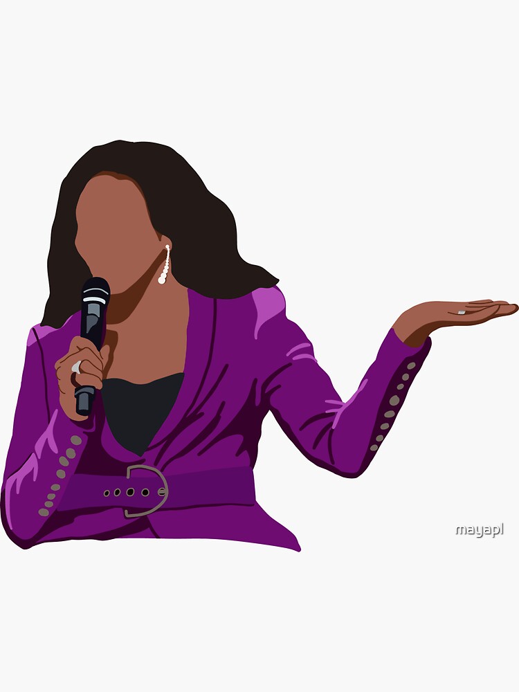 "Michelle Obama" Sticker for Sale by mayapl | Redbubble