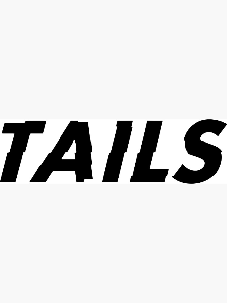 "Tails OG Logo" Sticker for Sale by tailsxbeats | Redbubble