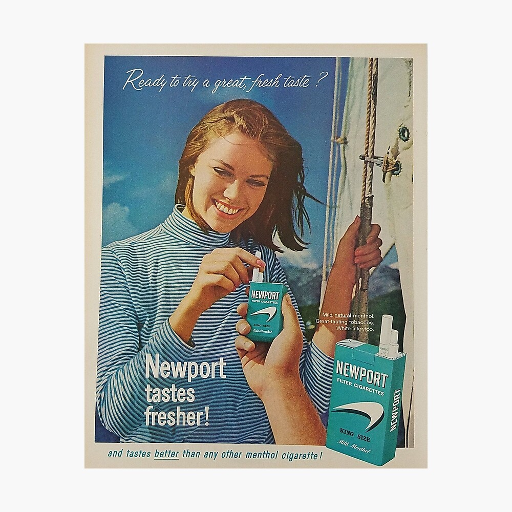 Newport Cigarette Print Ads