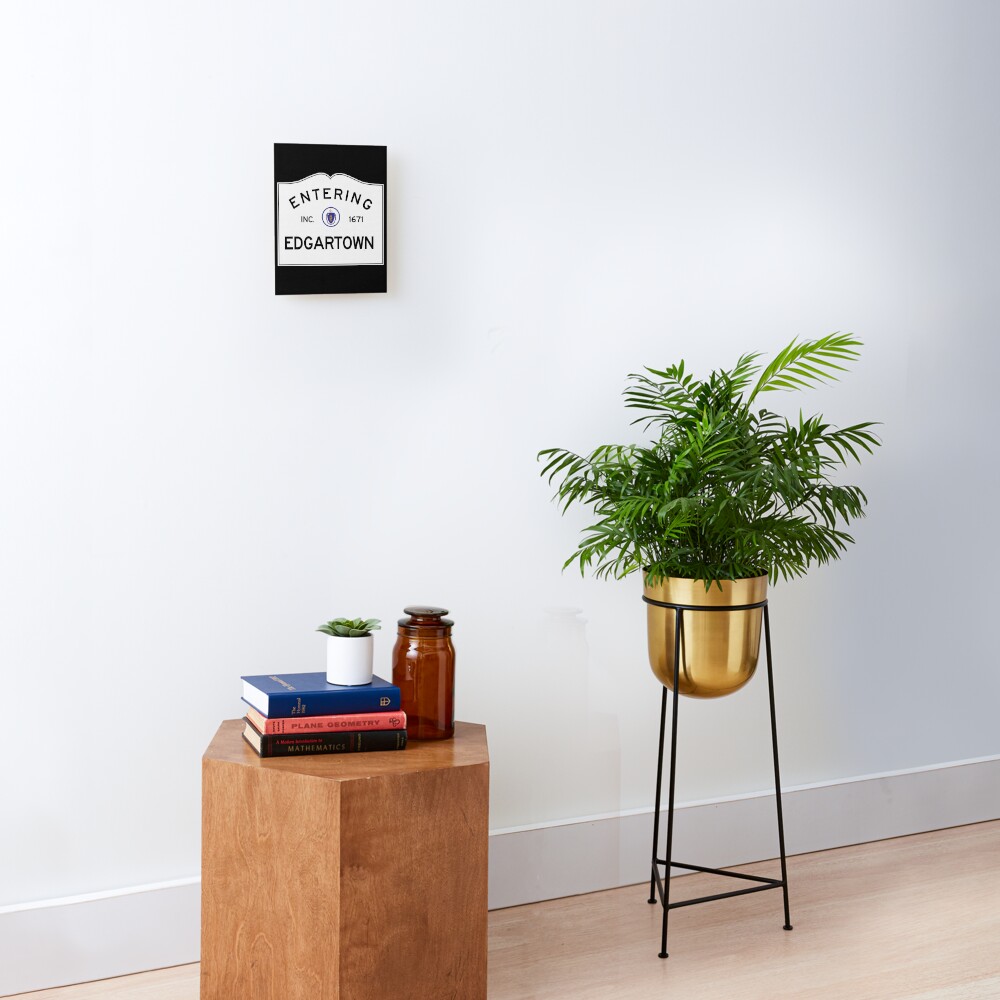 "Entering Edgartown - Commonwealth of Massachusetts Road Sign - Martha ...