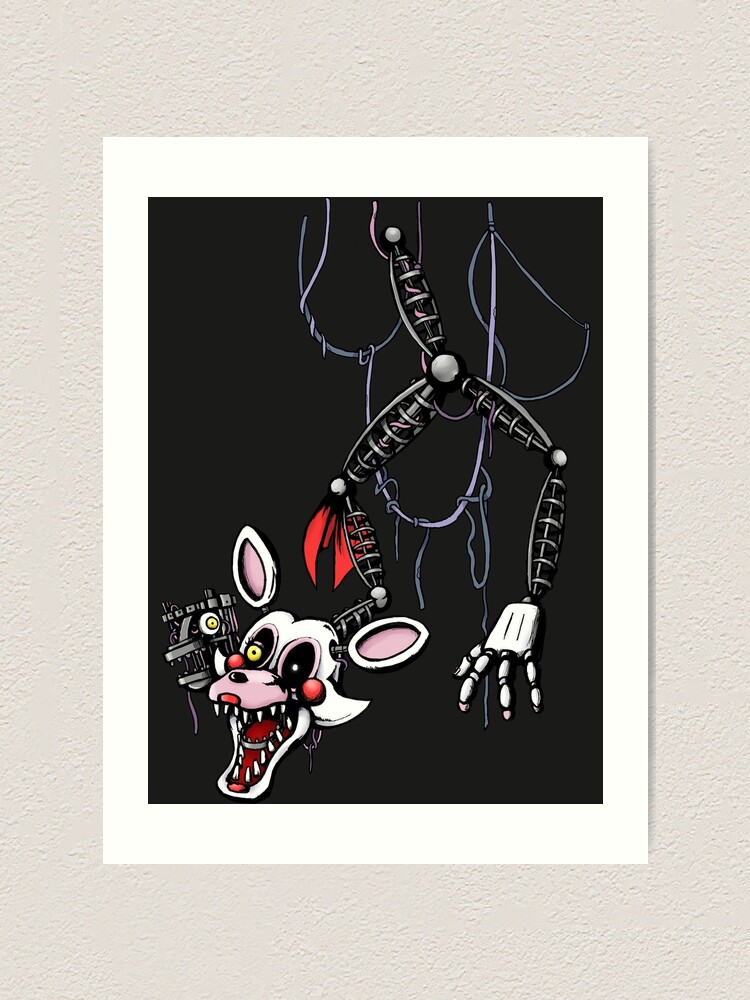 "Five Nights at Freddy's - FNAF 2 - Ceiling Mangle" Art Print for Sale ...