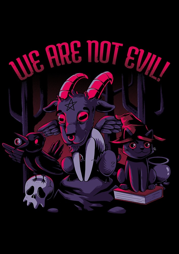 "Not Evil!" by lucasmussarelli | Redbubble
