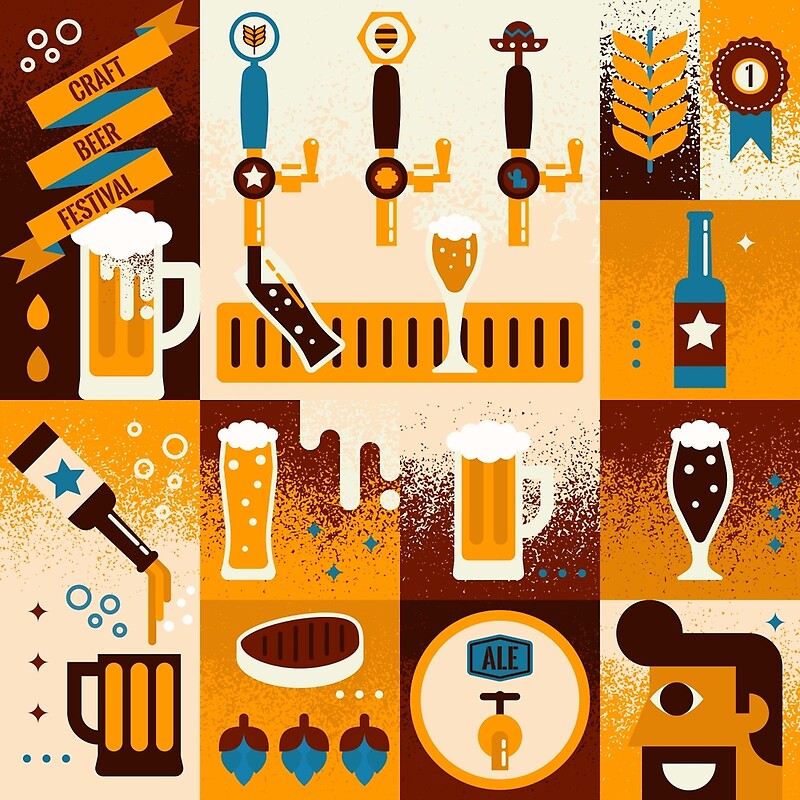 Craft Beer: Posters | Redbubble