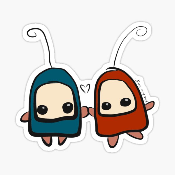 "ilomilo " Sticker for Sale by FineLineDesign- | Redbubble