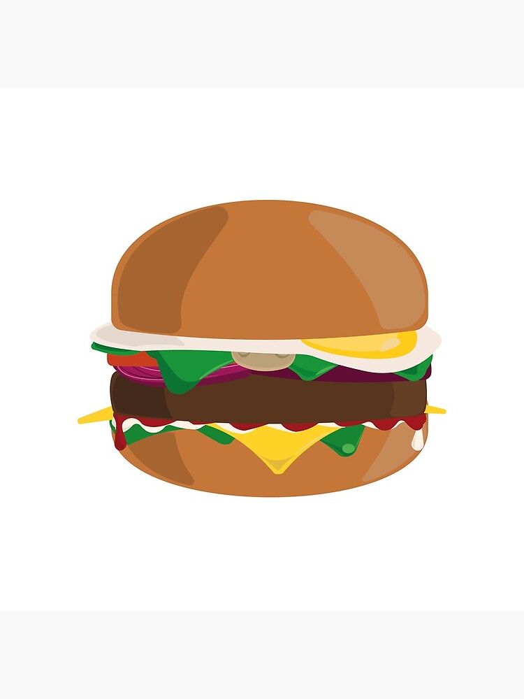 "RANDOM BURGER by JAINLAUREN" Poster by jainlauren | Redbubble