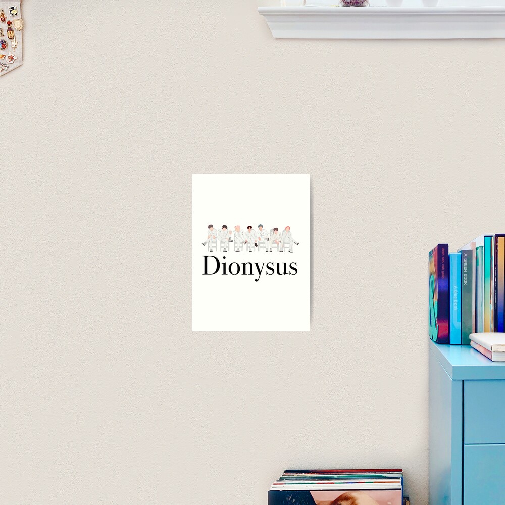 "BTS Dionysus Persona album" Art Print by NoonaStudio | Redbubble