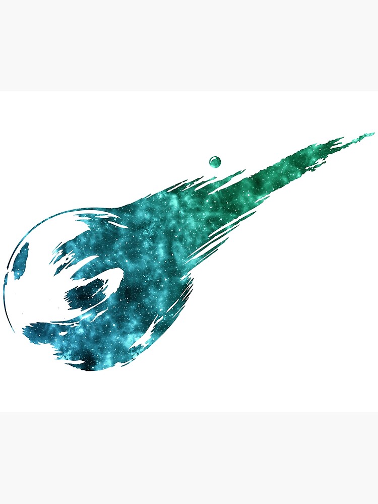 "Final Fantasy 7 - Meteor Logo (Galaxy Design)" Art Print for Sale by ...